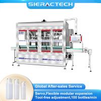 China Essence Water Filling Machine Servo Piston Control Cosmetic Filling Equipment Anti Drip for sale