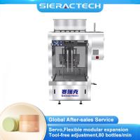 China 10ml - 5000ml Automatic Cream Filling Machine GMP Compliant Cosmetic Cream Filling Machine for sale