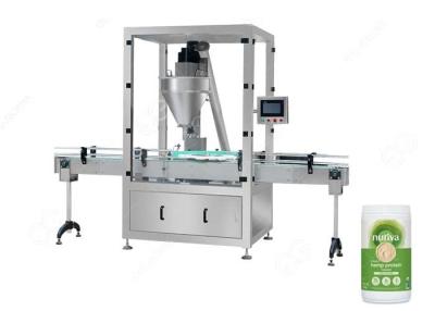 China Hot Selling 35 bottles/min Auger Protein Powder Filling Machine for sale