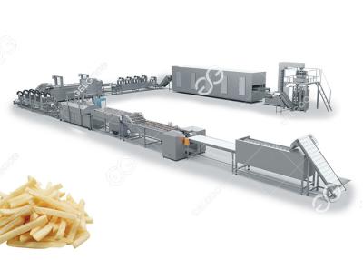 China Customizable Factory Fully Automatic Frozen French Fries Production Line Potato Processing Equipment for sale