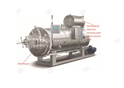 China Continuous Circulation Glass Bottle Sterilization Machine Automatic 1700*1000*2400mm for sale