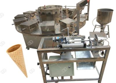 China Factory Use Electric Ice Cream Waffle Cone Machinery 1000PCS / H Three Phases for sale