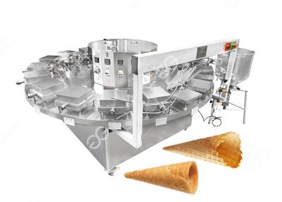 China Stainless Steel 12 Moulds Sugar Cone Machine / Ice Cream Cup Baking Machine for sale