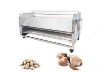 China GELGOOG Seafood Fish Washing Cleaning Machine Stainless Steel 8-15 Brush for sale