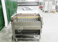 China GELGOOG Seafood Fish Washing Cleaning Machine Stainless Steel 8-15 Brush for sale