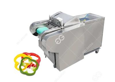 China Fruit And Vegetable Processing Plant Pepper Automatic Cutting Slicing Machine for sale
