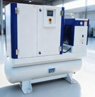 China 11kw 15HP Screw Air Compressor with Dryer & Tank for Laser Cutting for sale