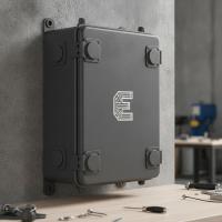 China Custom 1mm-4mm Thickness Powder Coated Sheet Metal Enclosure IP54-IP65 Rated Electronic Housing for sale