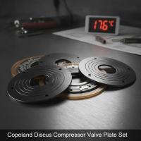 China Copeland Discus Compressor Valve Plate Set with Hardened Alloy Steel and Discus Valve Technology for 176°C Discharge Temperature for sale
