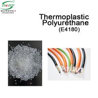 China Elastic Tape Tube Thermoplastic Polyurethane Polyester Based TPU E4180 for sale
