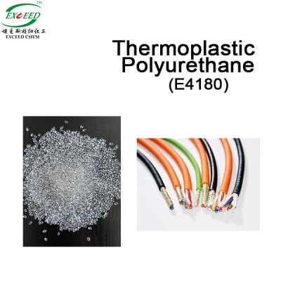 China Elastic Tape Tube Thermoplastic Polyurethane Polyester Based TPU E4180 for sale