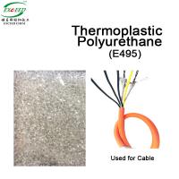 China Solid Thermoplastic Polyurethane Polyester Based TPU Hardness 95 ShoreA E495 for sale