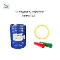 China TDI / Polyester Polyurethane Preploymer Hardness 92 for sale