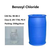 China 99% Min Benzoyl Chloride CAS No 98-88-4 Colorless Transparent Liquid for sale