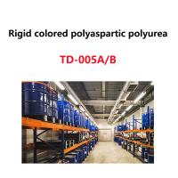China Rigid Two Component Colored Polyaspartic Polyurea TD-005A/B for sale