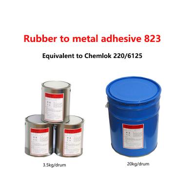 China 823 Rubber to Metal Adhesive Alternative For Chemlok 220 for sale