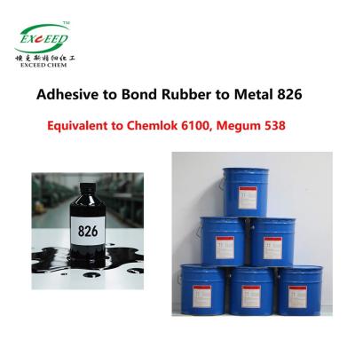 China Adhesive To Bond Rubber To Metal 826 Covercoat Adhesive For Bonding Elastomers To Metal for sale