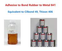 China Adhesive To Bond Rubber To Metal 841 Equivalent To Cilbond 49 Thixon 406 for sale