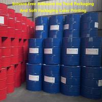 China Solvent Free Adhesive For Food Packaging Soft Packaging Color Printing Sustainable Choice for sale