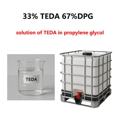 China 33% TEDA 67% DPG Amine Catalyst A33 CAS 280-57-9 for sale