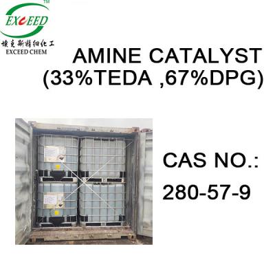 China 33% Triethylene Diamine and 67% Dipropylene Glycol AMINE CATALYST A33 CAS 280-57-9 Enable Rubber to Self Heal for sale