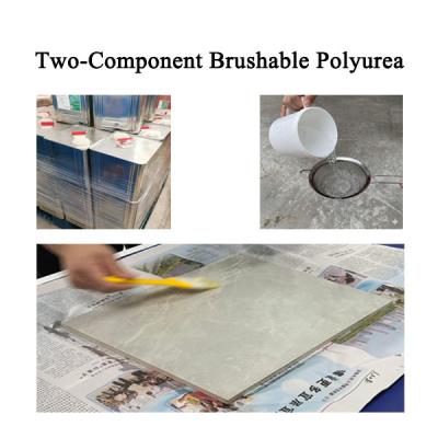 China Transparent Liquid Two-Component Brushable Polyurea for sale