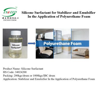 China Silicone Surfactant for Stabilizer and Emulsifier In the Application of Polyurethane Foam for sale