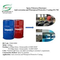 China Spray Polyurea Elastomer Anti-corrosion and Waterproof Protective Coating EX-702 for sale