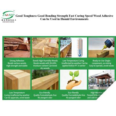 China Good Toughness Good Bonding Strength Fast Curing Speed Wood Adhesive in Humid Environments EX-902 for sale