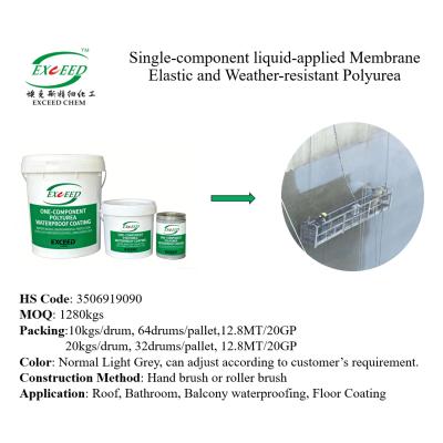 China Single-component liquid-applied Membrane Elastic and Weather-resistant Polyurea for sale