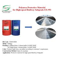 China Two-component Pure Polyurea Protective Material for High-speed Railway Subgrade EX-951 for sale