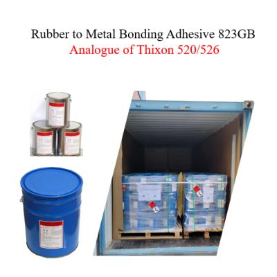 China Rubber to Metal Bonding Adhesive 823GB Analogue of Thixon 520/526 for sale