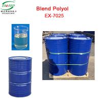 China Water-blown Spray Blend Polyol EX-7025 for Thermal Insulation and High Crack Resistance in Building Exterior Walls for sale