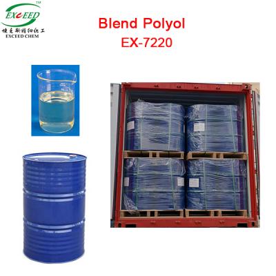 China Spray Blend Polyol EX-7220 Used In Exterior Wall Integrated Insulation for sale
