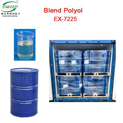 China Water-blown Foaming Spray Blend Polyol EX-7225 For Building Insulation for sale