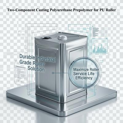 China Two-Component Casting Polyurethane Prepolymer for PU Roller 90A Hardness for sale
