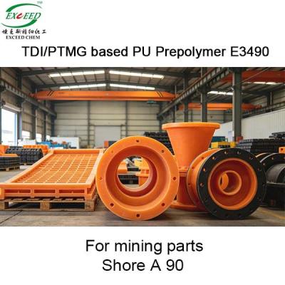 China Mining PU Cast Raw Material E3490 TDI PTMG Prepolymer for sale