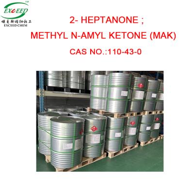 China MAK 2-Heptanone Solvent For Synthetic Resin Coating CAS No 110 - 43 - 0 for sale