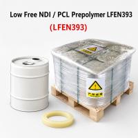 China LFEN393 Low Free NDI PCL Polyester Prepolymer High Dynamic Load Cast PU Elastomers 93 Shore A for sale