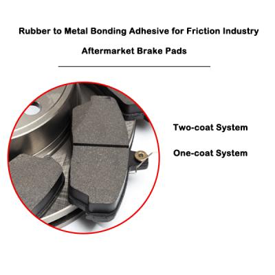 China Rubber To Metal Bonding Adhesive For Friction Industry Brake Pads for sale