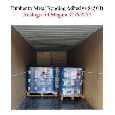 China Rubber to Metal Bonding Adhesive 815GB Analogue of Megum 3276/3270 for sale