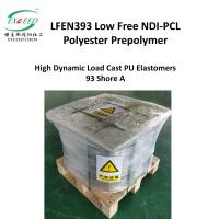 China LFEN393 Low Free NDI PCL Polyester Prepolymer High Dynamic Load Cast PU Elastomers 93 Shore A for sale
