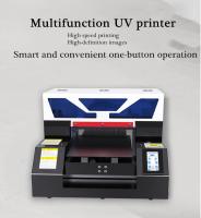 China 110V/220V Flatbed Printer for Small UV Printing of Phone Cases Wedding Cards and LOGOs for sale