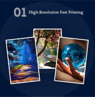 China Long Service Life Six Color Small Desktop Flatbed UV Printer for Cylinder Printing for sale