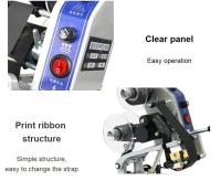 China 220v 50/60hz Semi automatic expiry date steel seal stamping machine with CE for sale