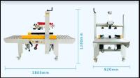 China FXC-5050 Auto Sealing Tape Conveyor Carton Sealer Packer Machine for Smooth Movement for sale
