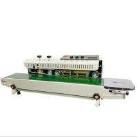 China Conveying Loading≤3kg Heat Sealer for Beverage Aluminum Foil Plastic Paper Bag Pouch for sale