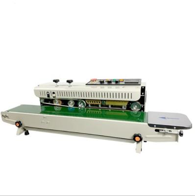 China Conveying Loading≤3kg Heat Sealer for Beverage Aluminum Foil Plastic Paper Bag Pouch for sale