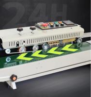 China Conveying Loading≤3kg Heat Sealer for Beverage Aluminum Foil Plastic Paper Bag Pouch for sale