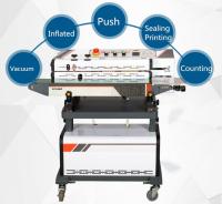 China Continuous Vacuum Sealing Machine With Nitrogen Gas Filling Flush Sealing For Medical for sale